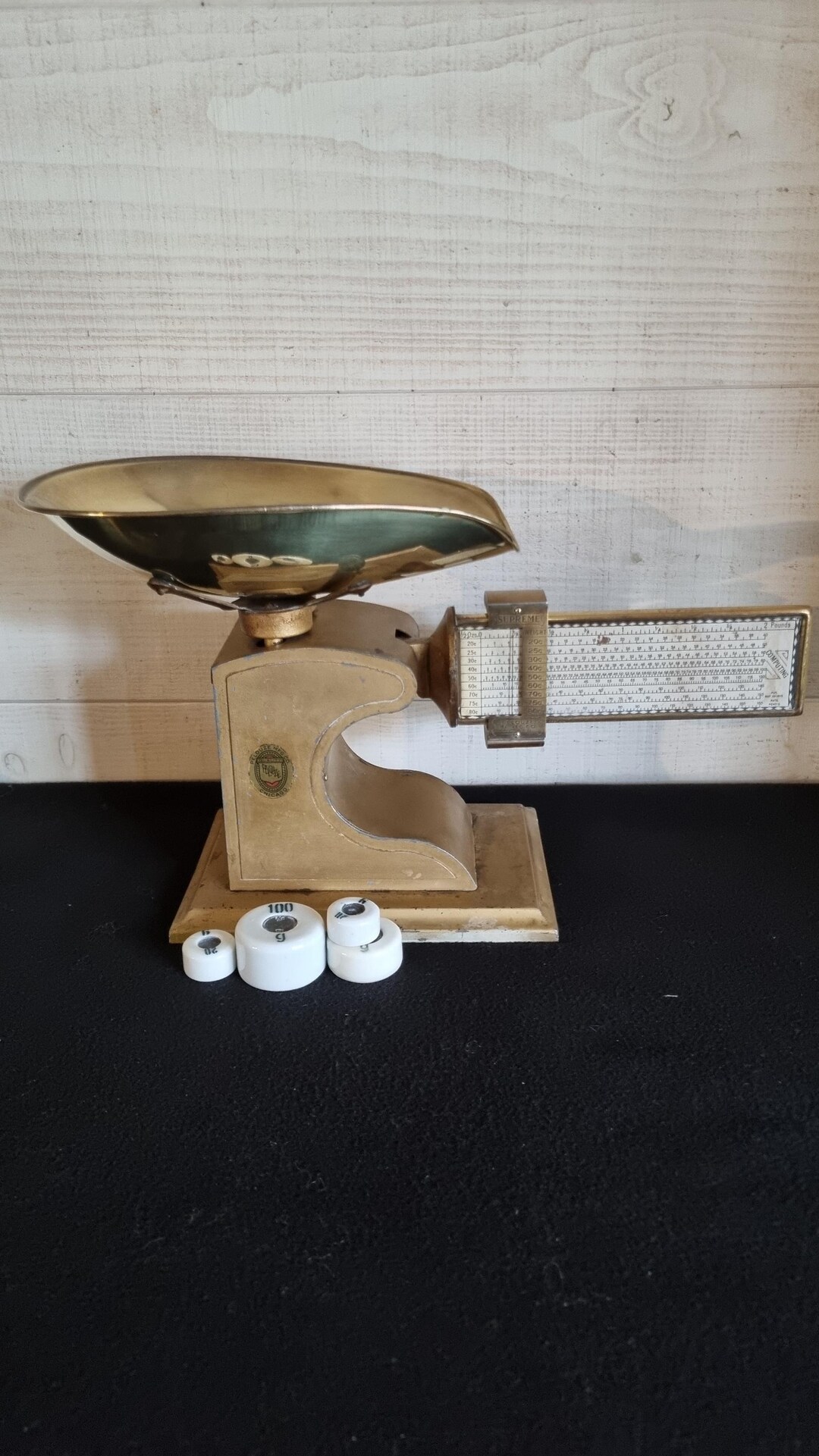 Old Pelouze Chicago Scale for Grocery or Confectionery, Kitchen ...