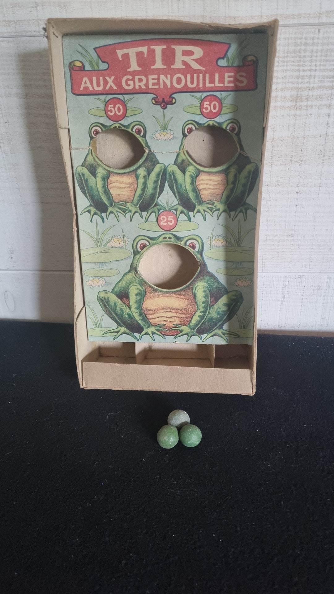 Very Rare Old Game Frog Ball French Toy Throwing Early 20th - Etsy UK