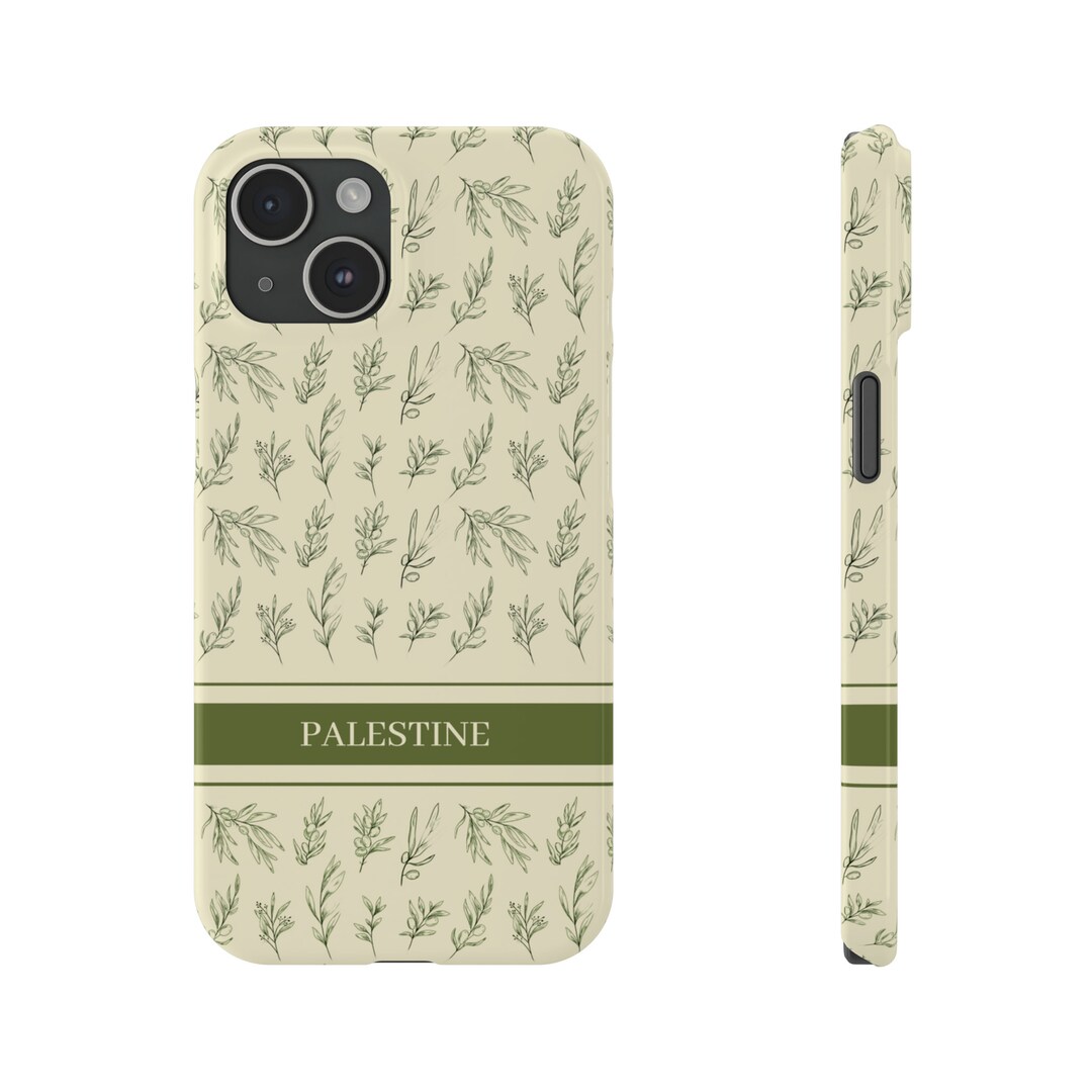Palestine Phone Case Palestine Vintage Phone Case Palestine Olive ...