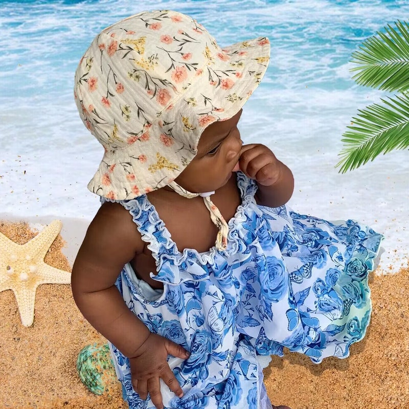 Baby Sun Hat - Etsy