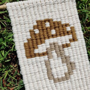 Macrame Mushroom Wall Hanging Art - Etsy