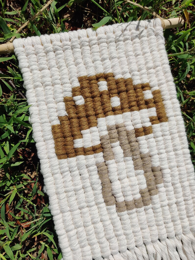 Macrame Mushroom Wall Hanging Art - Etsy