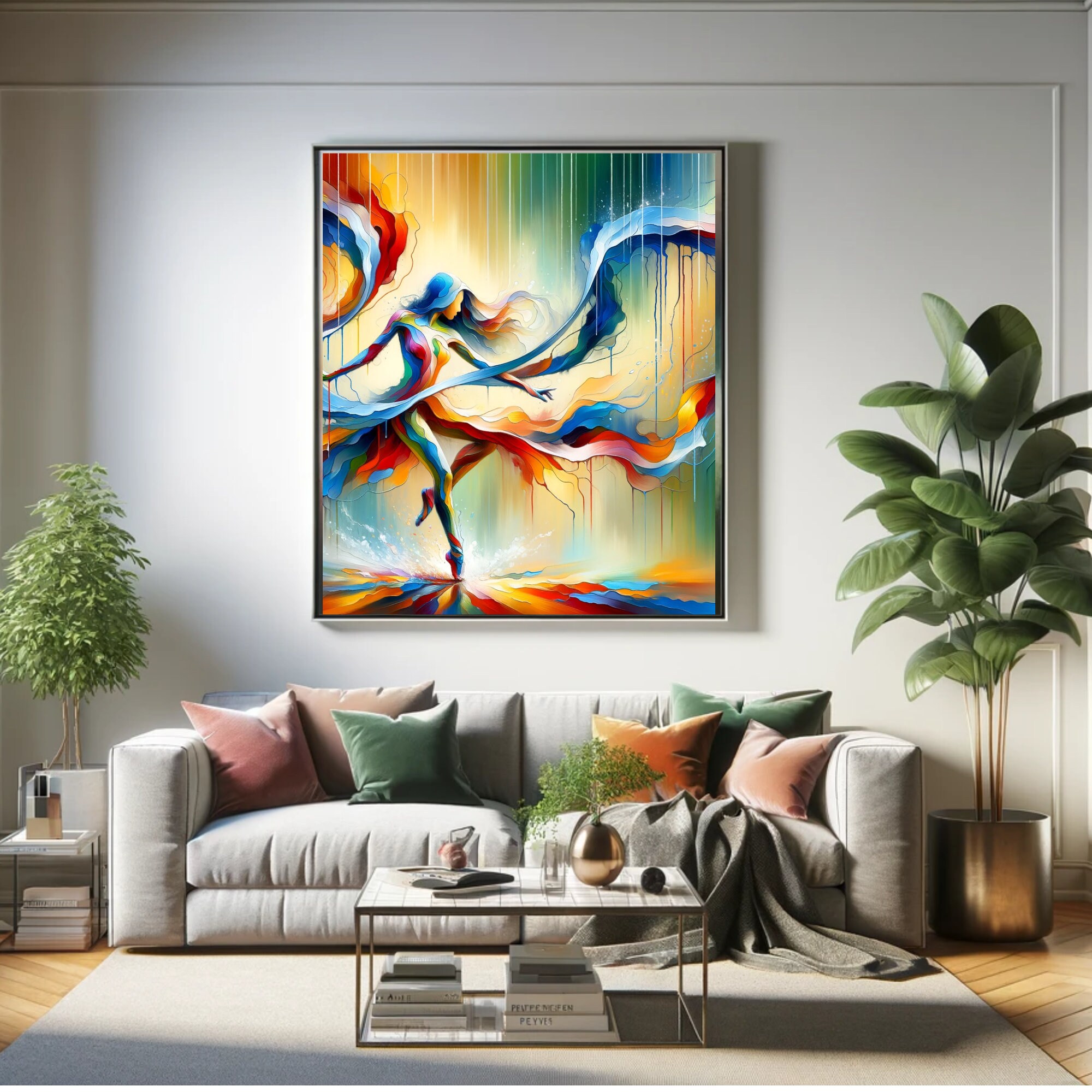 Dance in the Rain Printable Wall Art Home Décor Digital Planner Instant ...