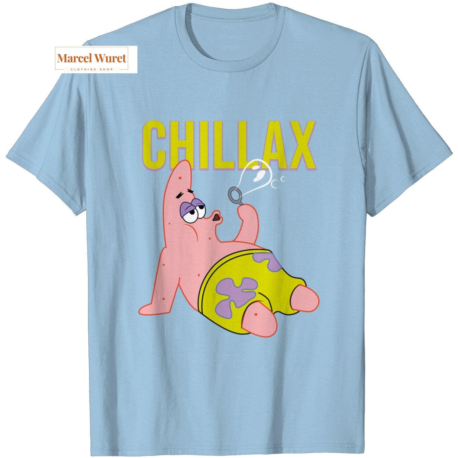 Patrick Star Spongebob Squarepants Chillax Shirt Patrick Star - Etsy