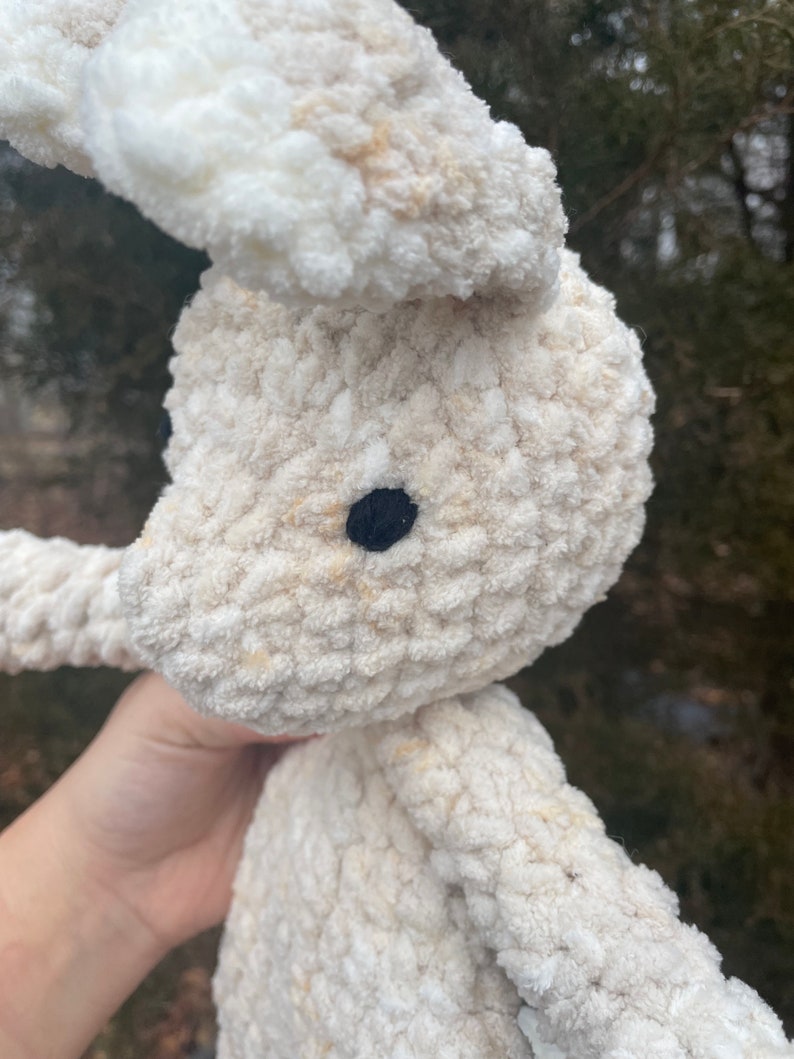 Rye Rabbit Lovey Cute Baby Amigurumi - Etsy