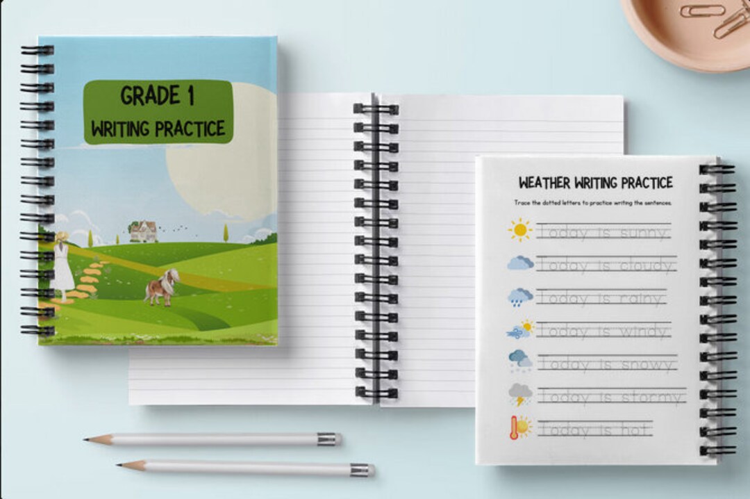 1st Grade Writing Practice - Etsy