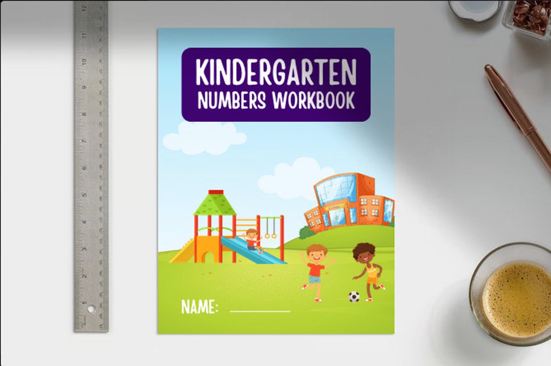 Kindergarten Numbers Workbook - Etsy