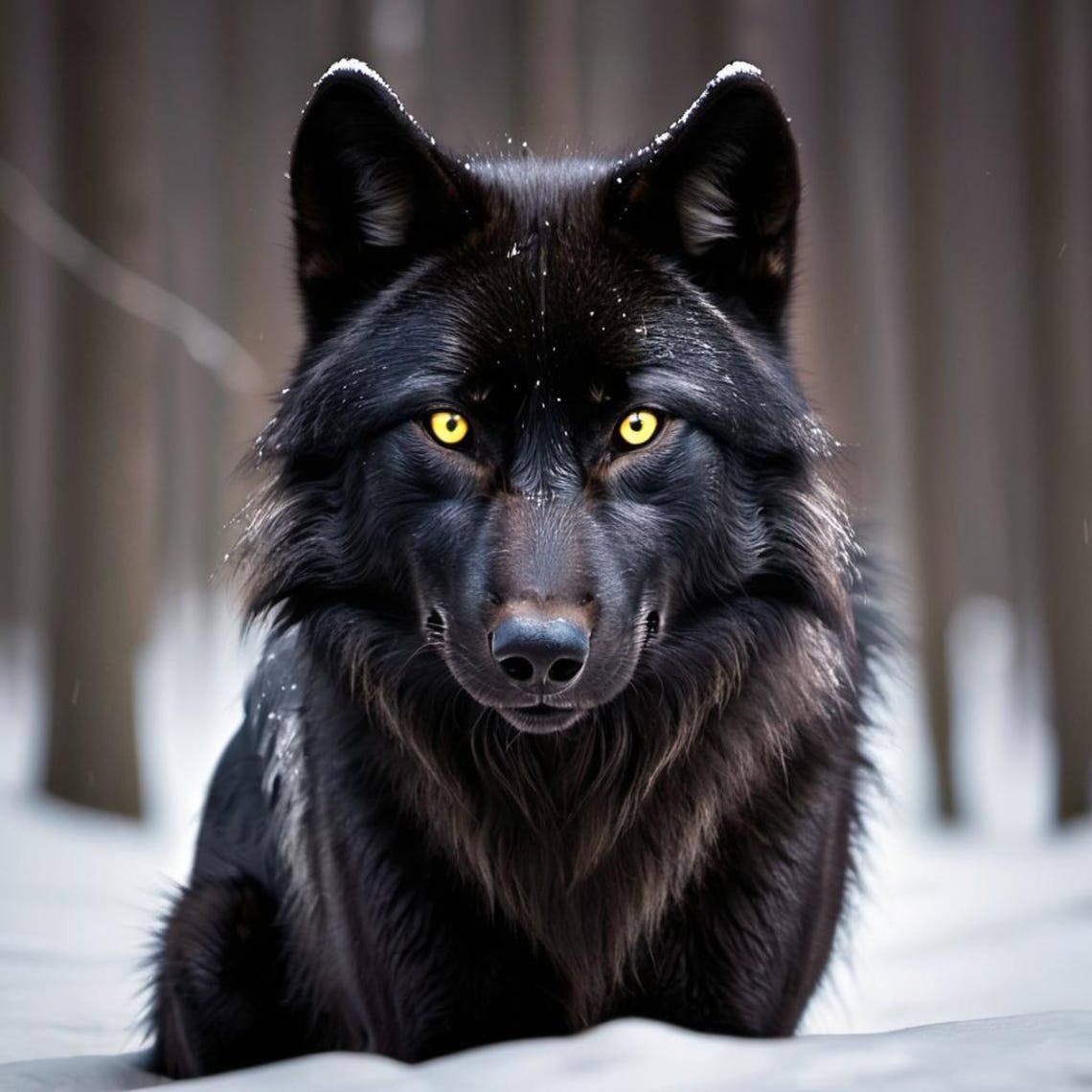 Black Wolf Spirit Guide Spell - Etsy