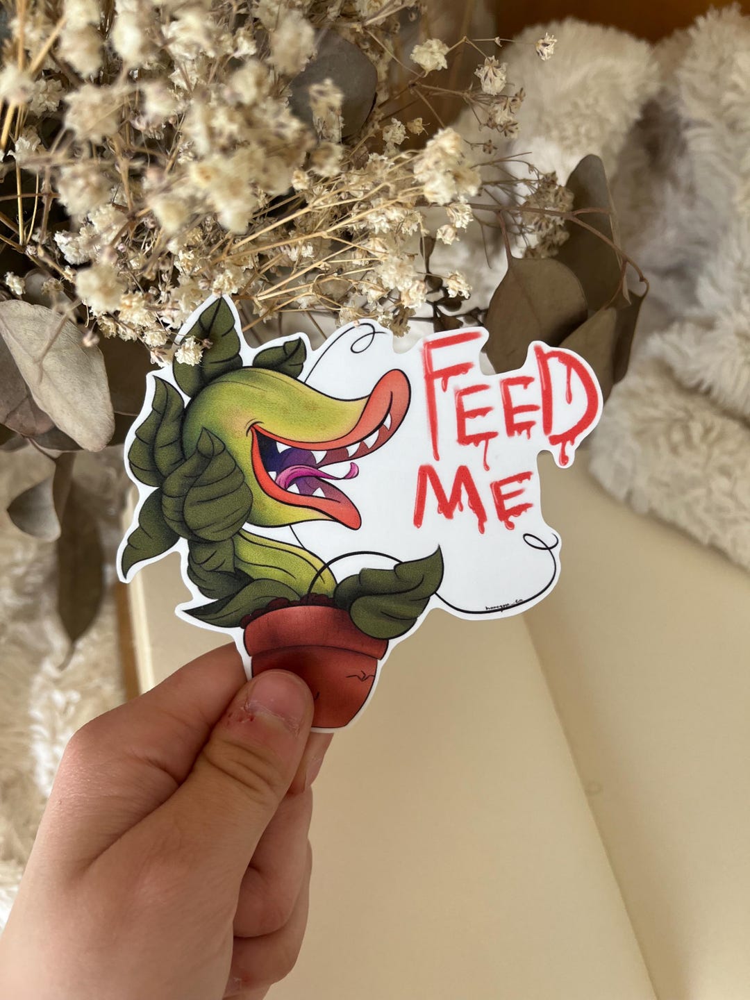 Little Shop of Horrors Audrey II Stickers for Water Resistant Water ...