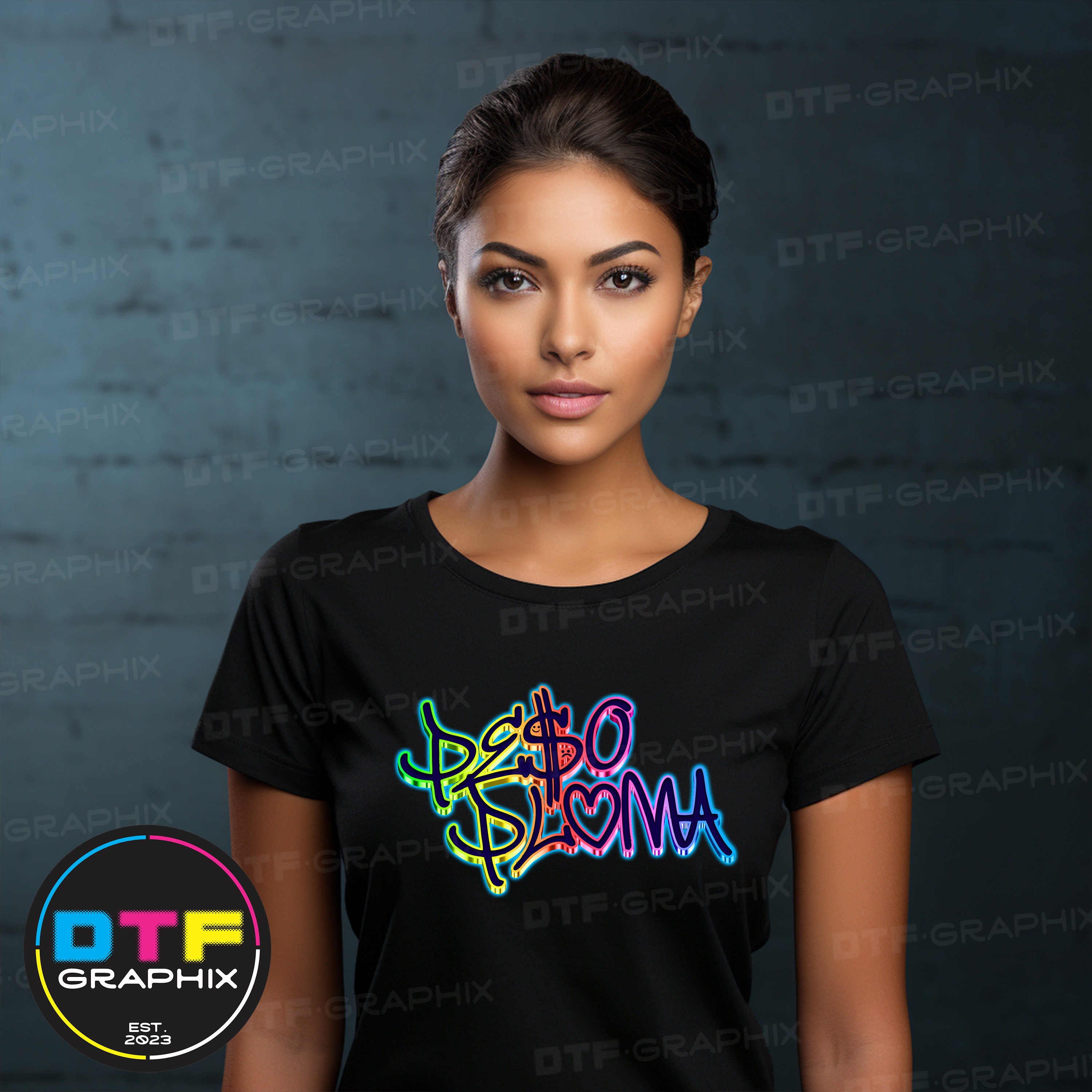 Peso Pluma 3D Logo: Digital Artwork (PNG) for DTF Printing and ...