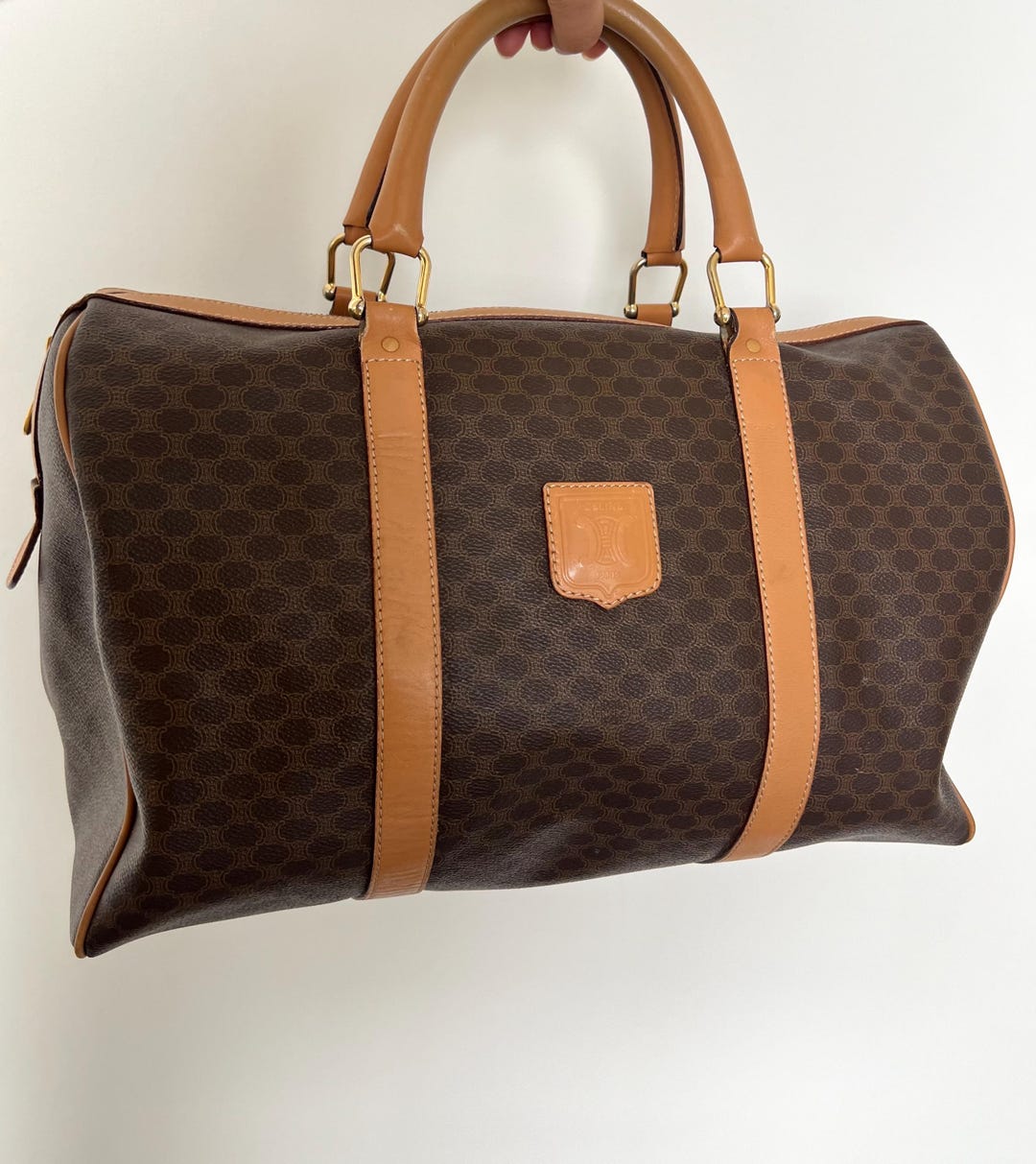 CELINE Monogram Boston Bag Vintage Unisex - Etsy
