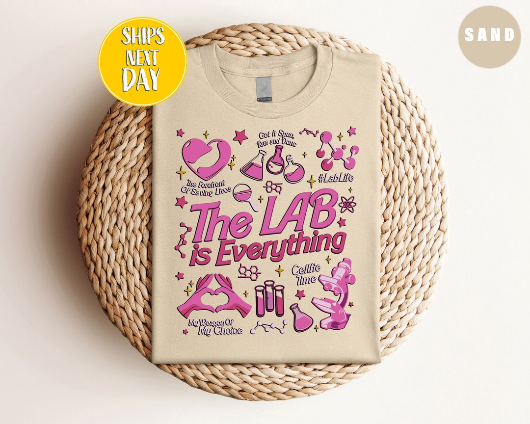 The Lab is Everything Tshirt, Medical Lab Tech T-shirt, Retro Medical ...