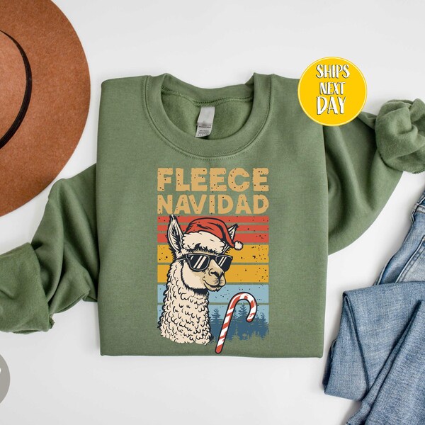 Fleece Navidad Sweater - Etsy UK