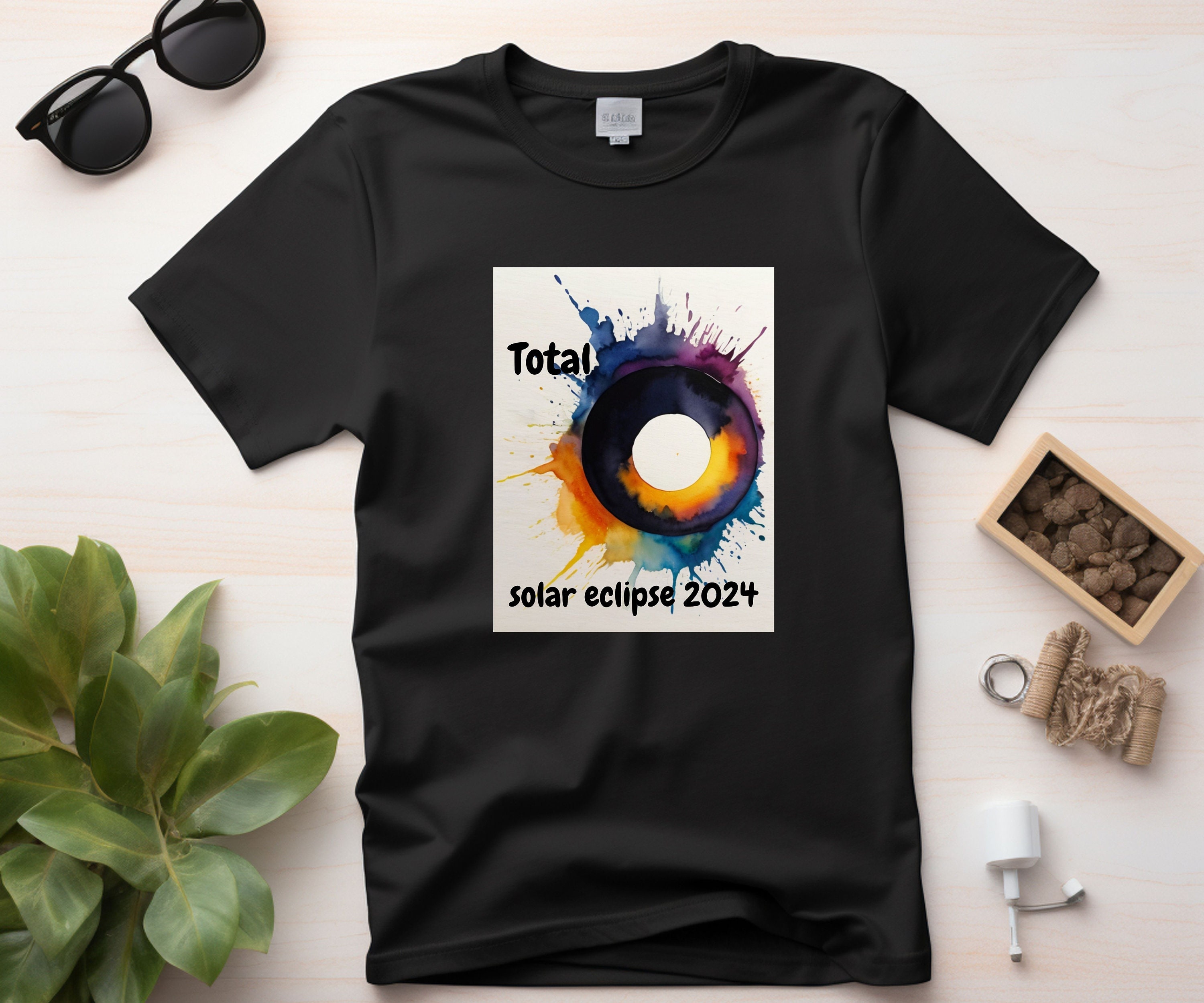 Total Solar Eclipse 2024 PNG, Retro Totality Eclipse PNG - Etsy