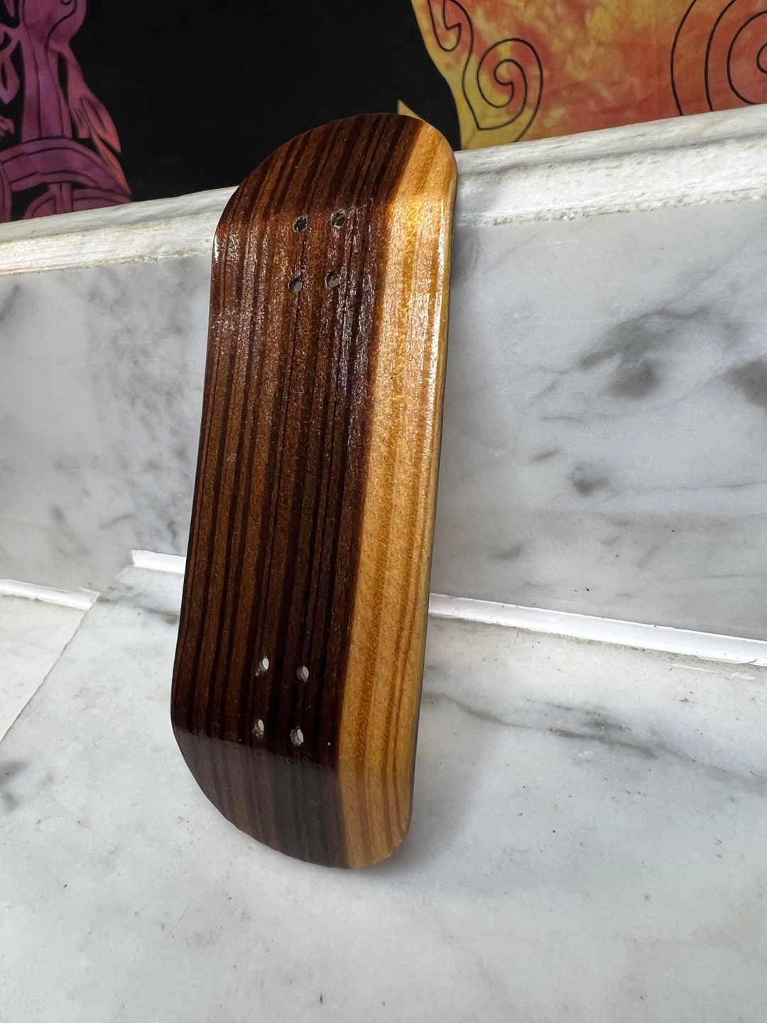 Zebrawood Fingerboard - Etsy