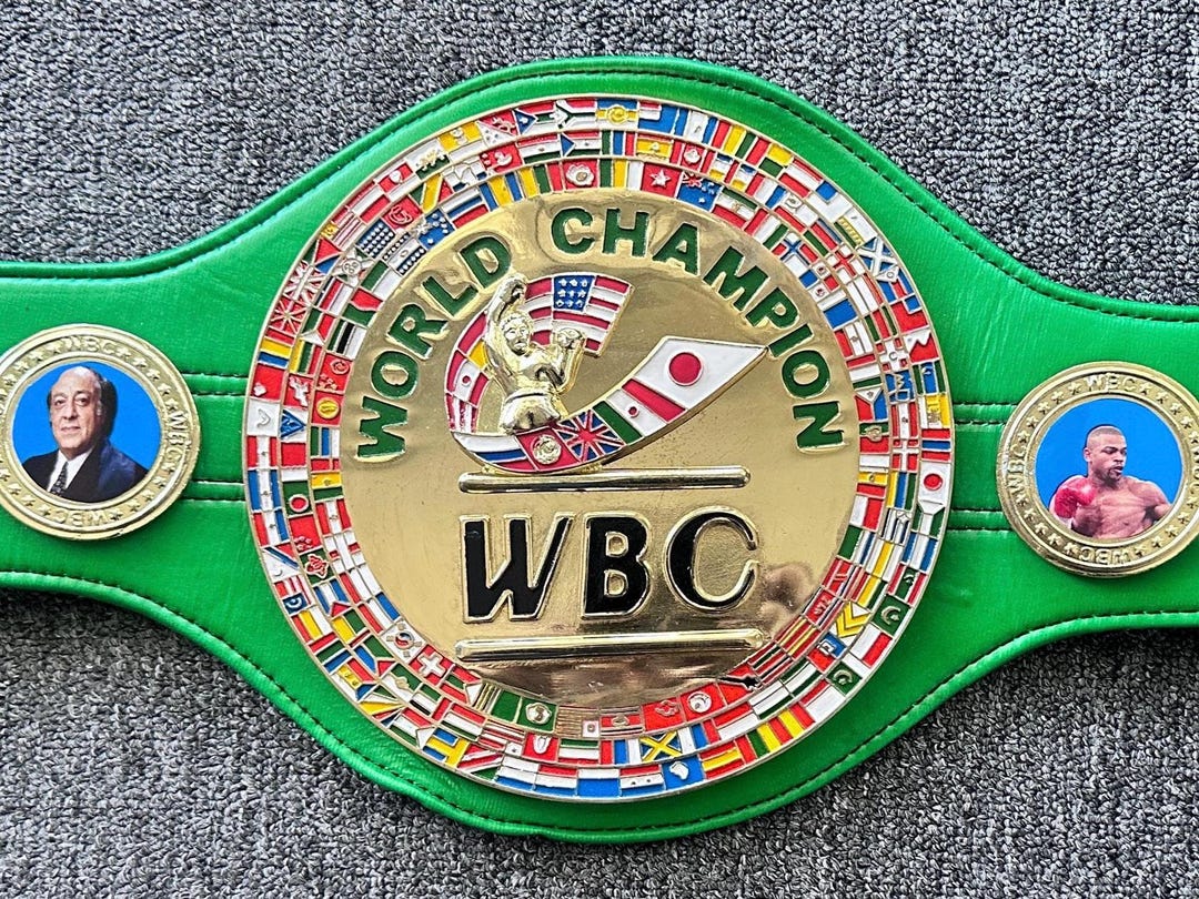 WBC World Championship Belt Boxing Belt - Etsy