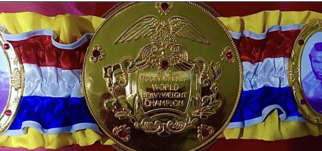 ROCKY BALBOA RING Magazine Award World Heavyweight Championship Title ...