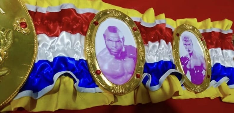 ROCKY BALBOA RING Magazine Award World Heavyweight Championship Title ...