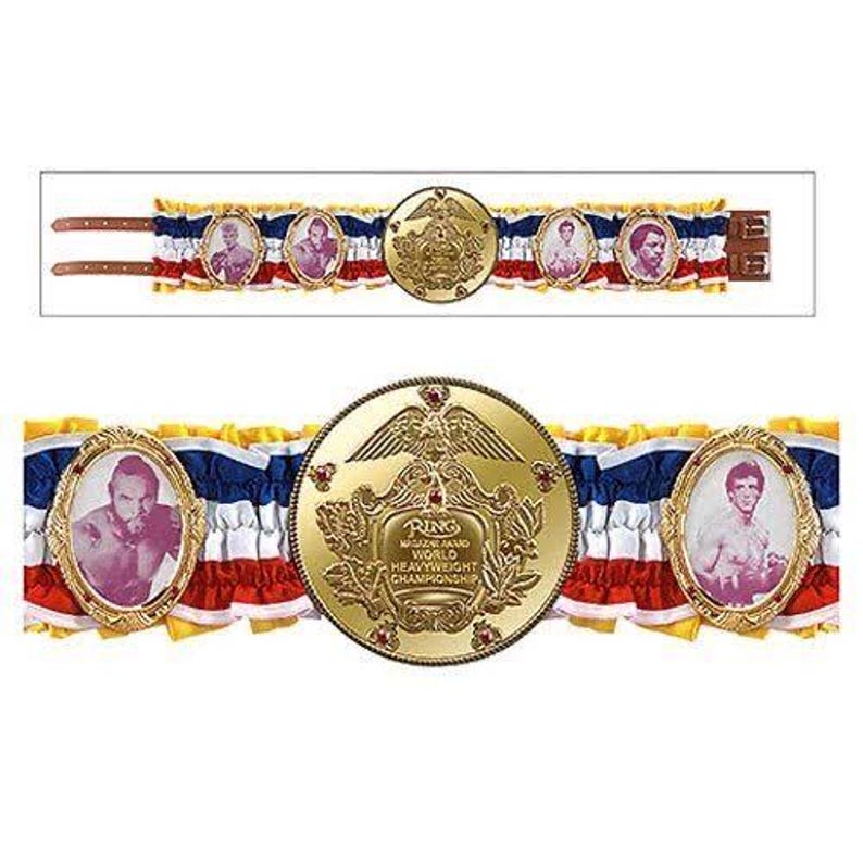 ROCKY BALBOA RING Magazine Award World Heavyweight Championship Title ...