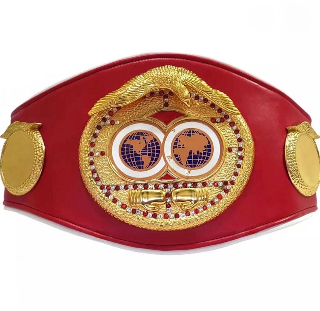 IBF World Championship Belt Boxing Belt - Etsy