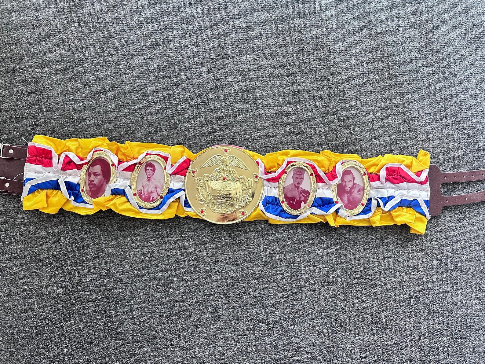 ROCKY BALBOA RING Magazine Award World Heavyweight Championship Title ...