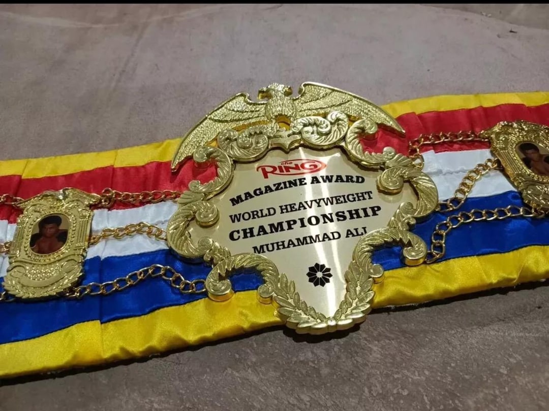 Muhammad Ali Ring Magazine Award Championship Boxing Title - Etsy