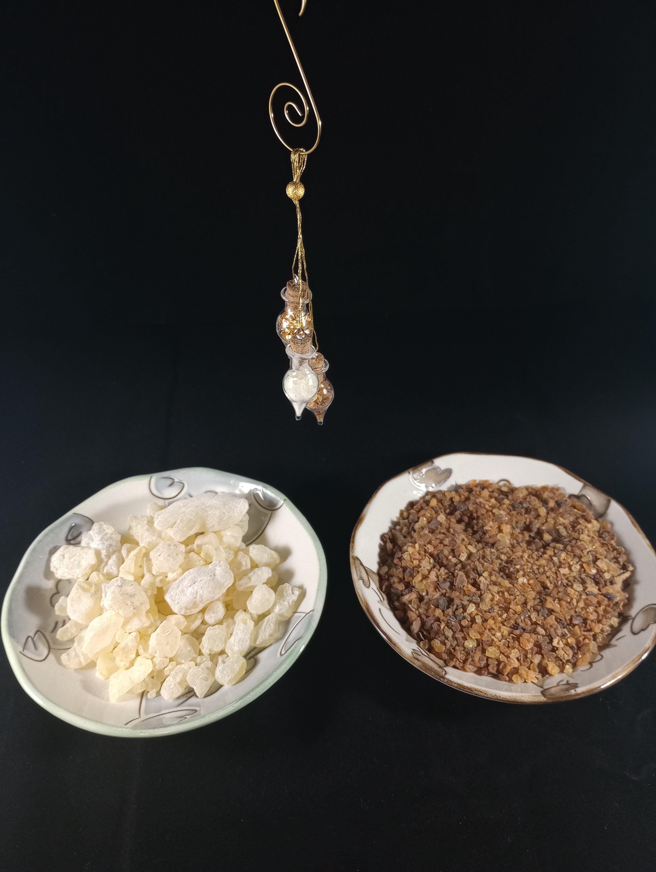 Gifts of the Magi Ornament With Gold, Frankincense, and Myrrh - Etsy