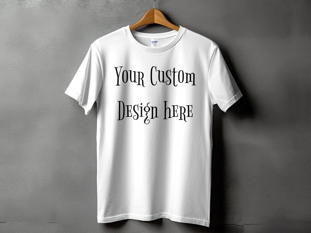 Custom Shirt Front Design, Create Your Own Shirt, Classic Fit, Custom ...