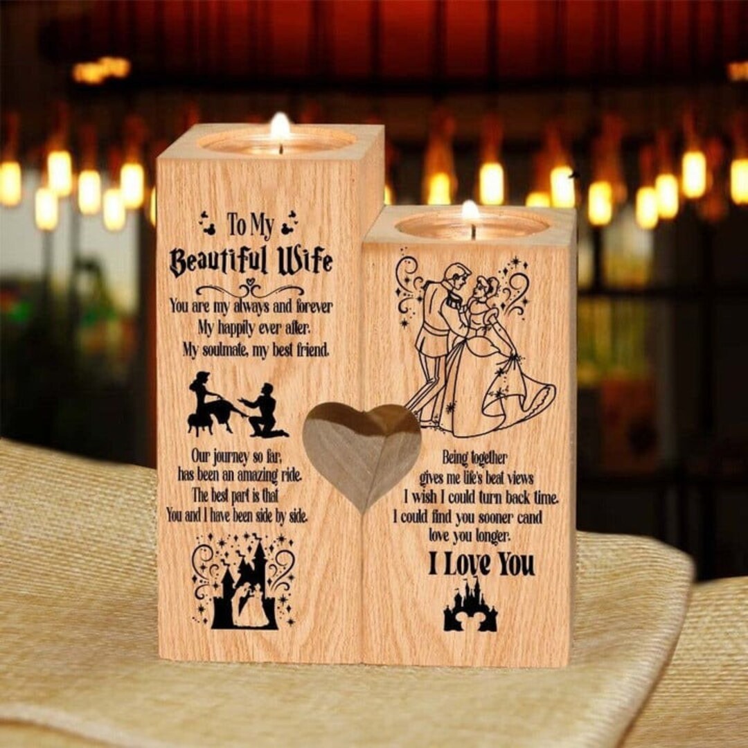 Cinderella Heart Candle Holder Cinderella Candle Cinderella - Etsy