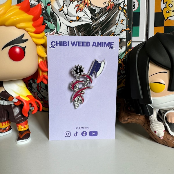 Demon Slayer Pin Badge - Etsy