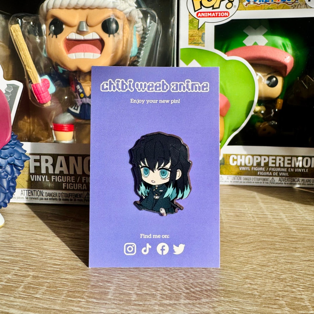 Anime Mist Demon Slasher Pin Badge Character 1pc Character Enamel Pins ...