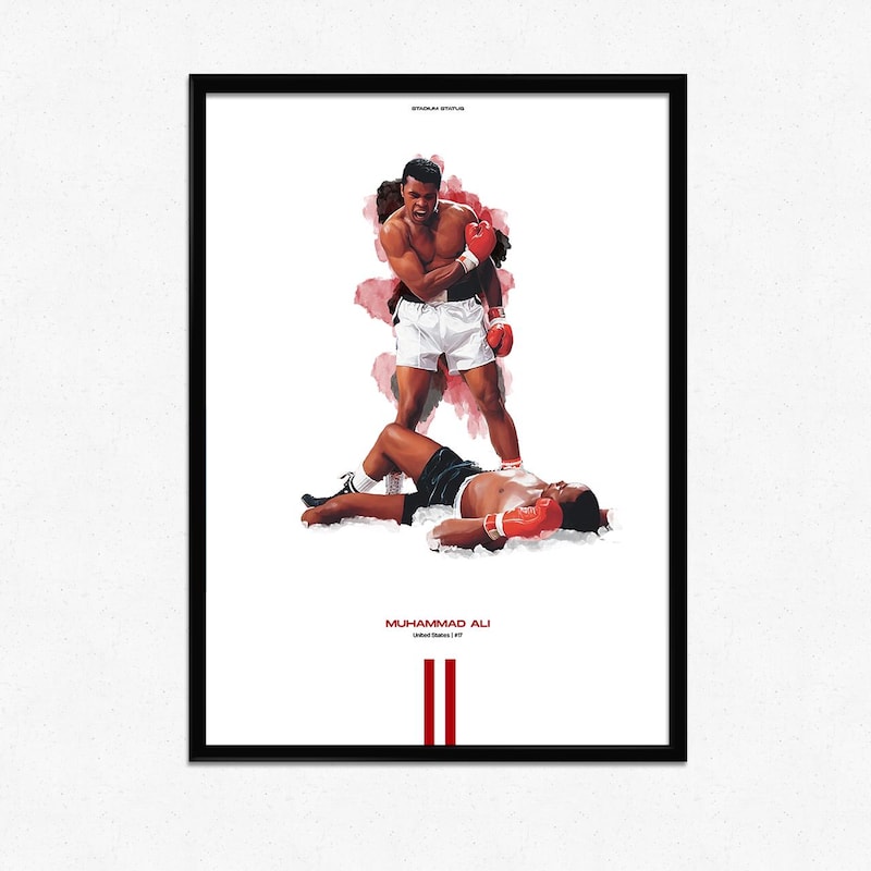 Lebron James and Muhammad Ali - Etsy