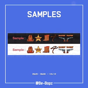 Wild West Cowboy Twitch Emotes • Set of 6 +3FREE • Discord • Texas ...