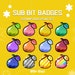 Hamburger Funny Twitch Emote Discord Fast Food Emote Cheeseburger ...