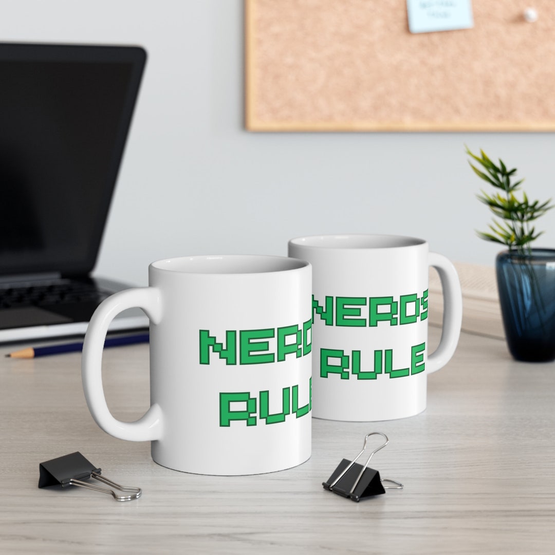Nerds Rule Mug, Nerd Herd, Nerd Mug, Mugs for Nerds, Coffee Mug Nerd - Etsy