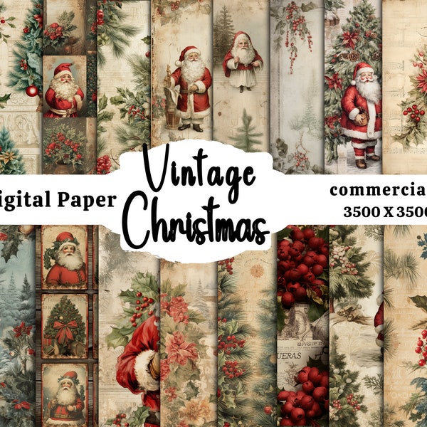 Christmas Decoupage Paper - Etsy