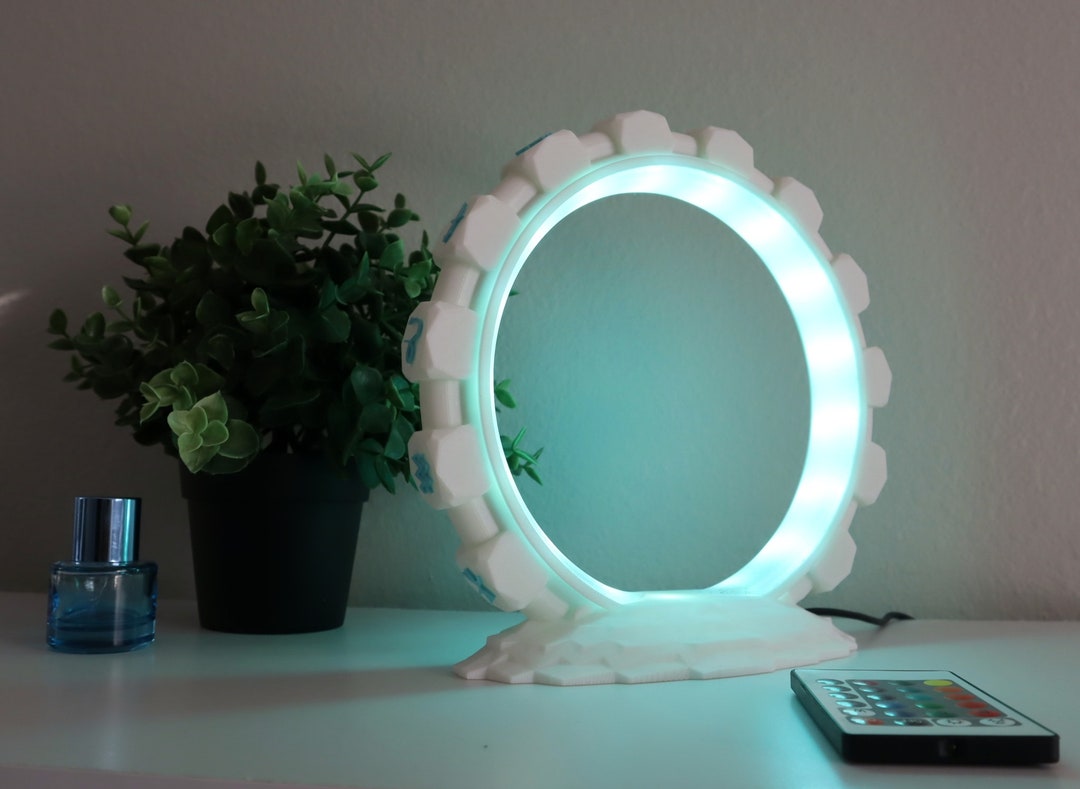 Space Destiny Zodiac Stargate Lamp - Etsy