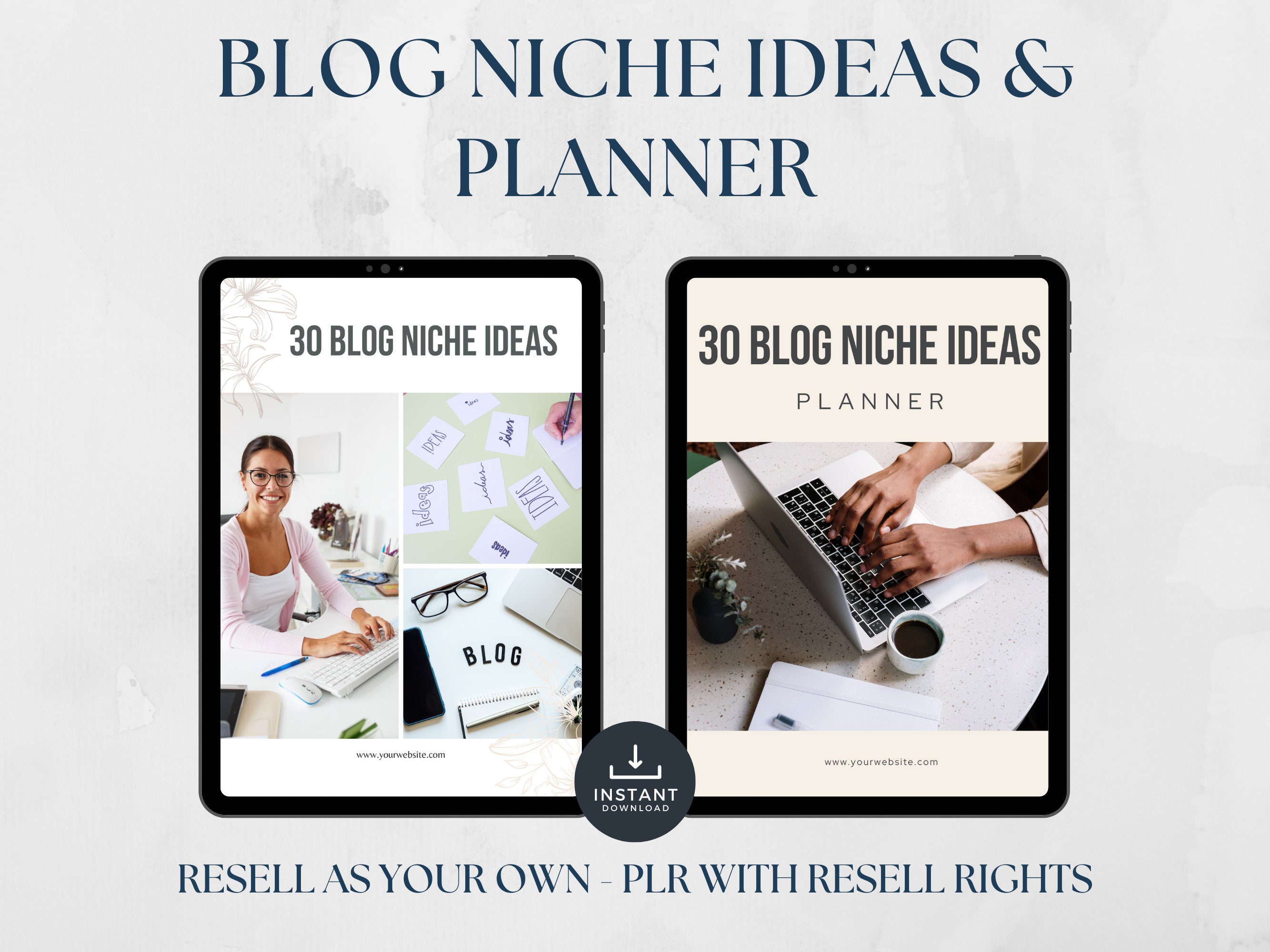 30 Blog Niche Ideas PLR, 30 Blog Niche Ideas Planner, Bloggers Lead ...