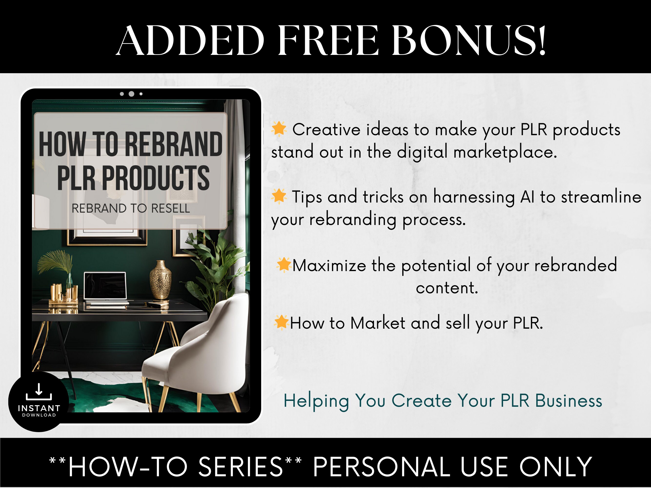 100 Kids Arts & Crafts Ideas: PLR Resell Rights, Canva (digital ...