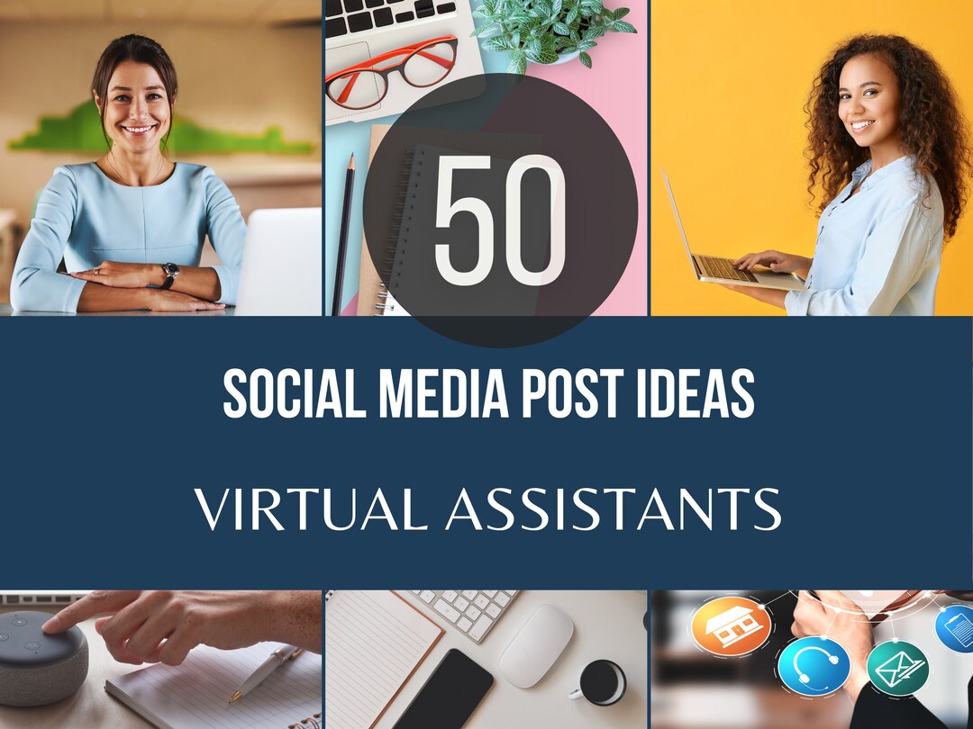 Social Media Post Ideas for Virtual Assistants Instagram Post - Etsy