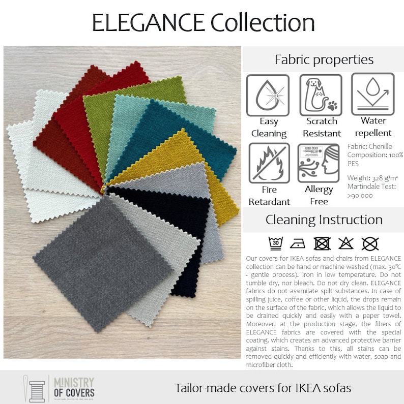 Up to 10 Fabric Samples Swatches for Replacement Covers Custom Made to ...