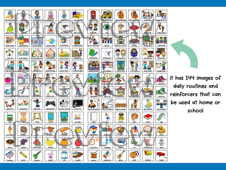 Autism Visual Schedule First Then Board Checklists for Home School ...