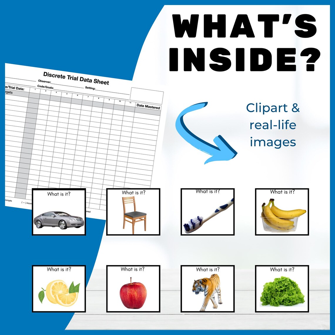 ABA Behavior Resources ABA Tacting Picture Cards Aba Therapy Session ...