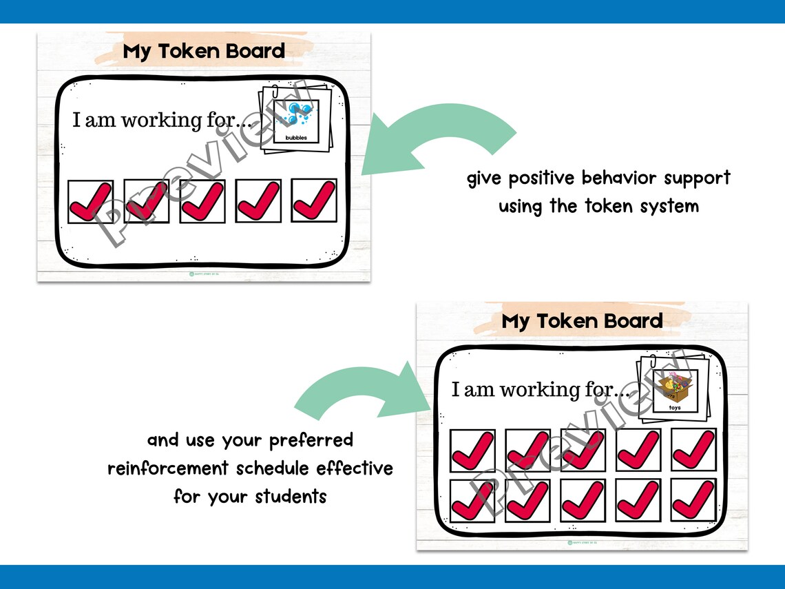 Autism Visual Schedule First Then Board Checklists for Home School ...