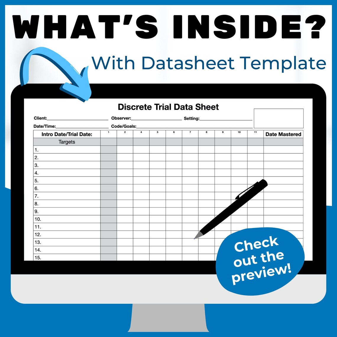 ABA Verbal Behavior Advanced Intraverbal Assessment Level 3 | READING ...