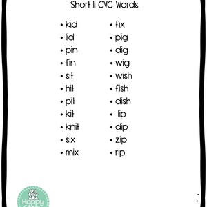 BUNDLE Phonics CVC Words Worksheets for Kindergarten, Printable CVC ...