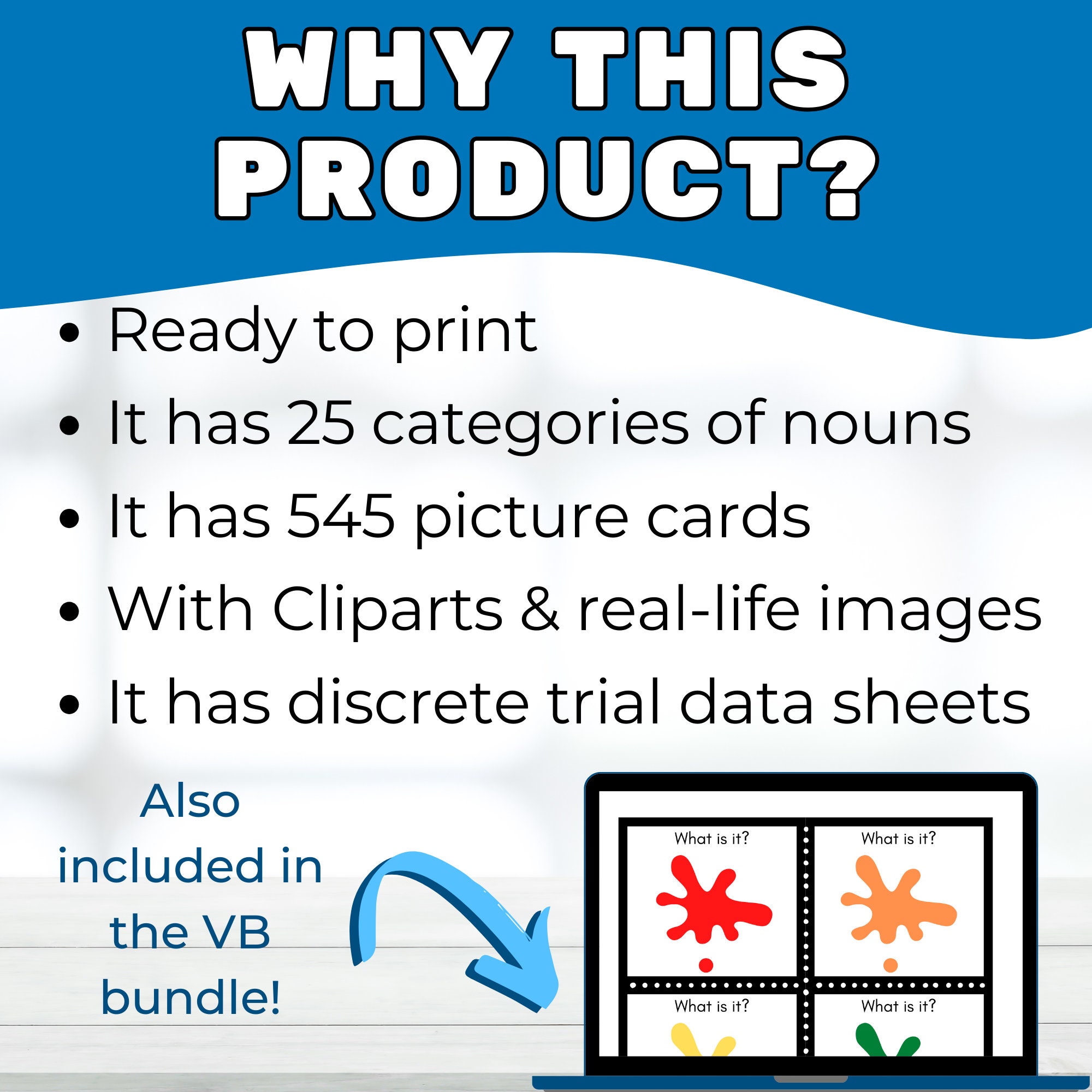 ABA Therapy Materials ABA Behavior 545 Tacting Noun Flashcards ...