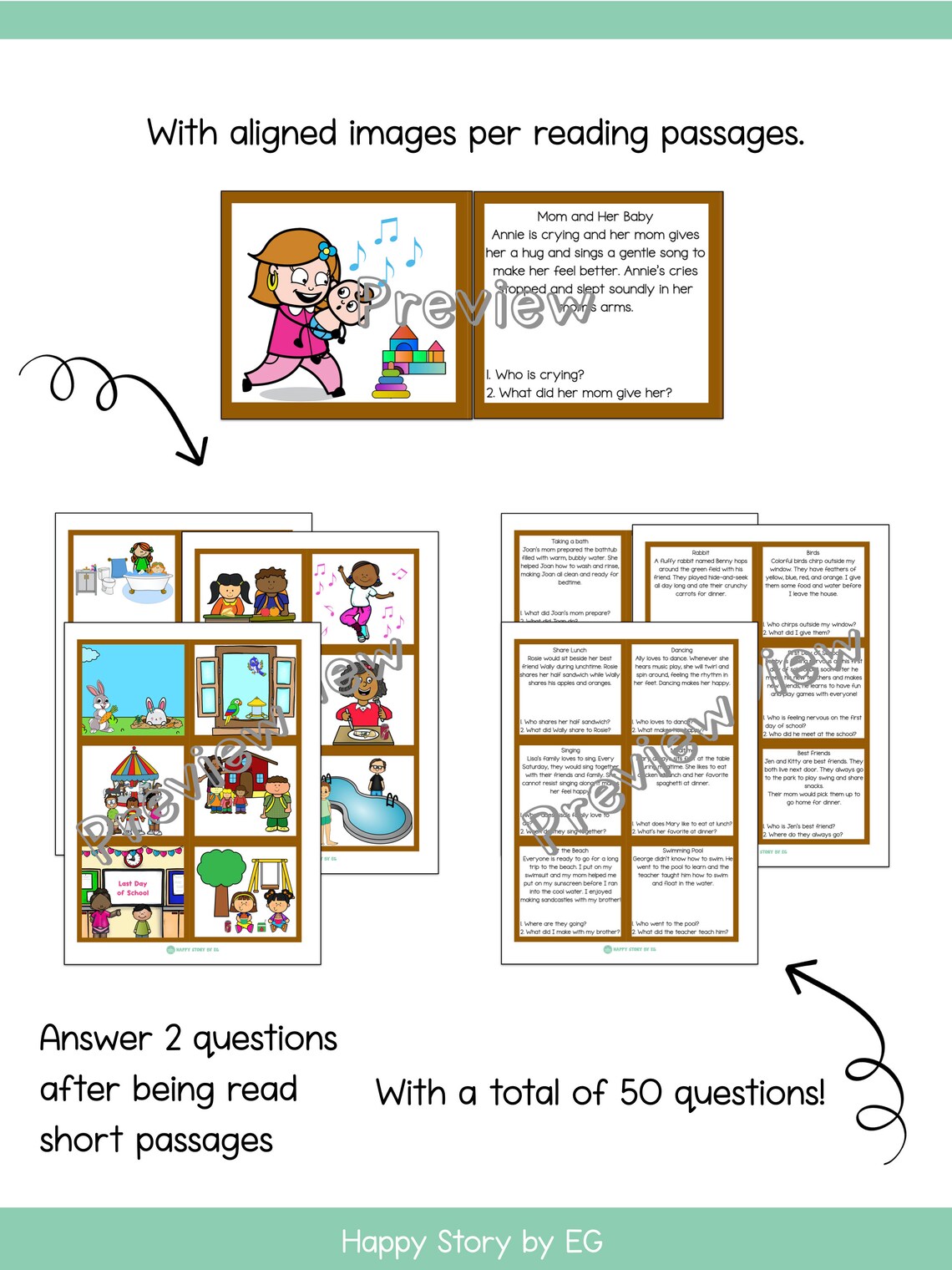 ABA Verbal Behavior Advanced Intraverbal Assessment Level 3 | READING ...