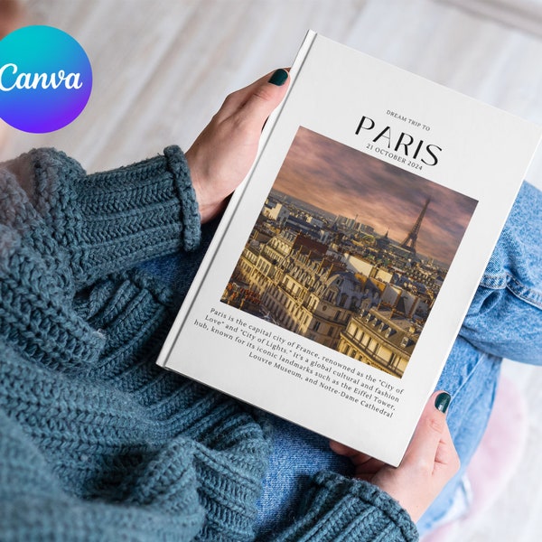 Paris Photo Book Template - Etsy
