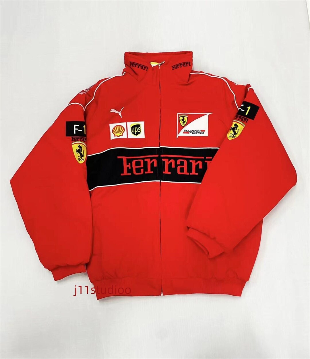 F1 Ferrari Jacket Red Racing Jacket-ferrari Jacket Formula - Etsy